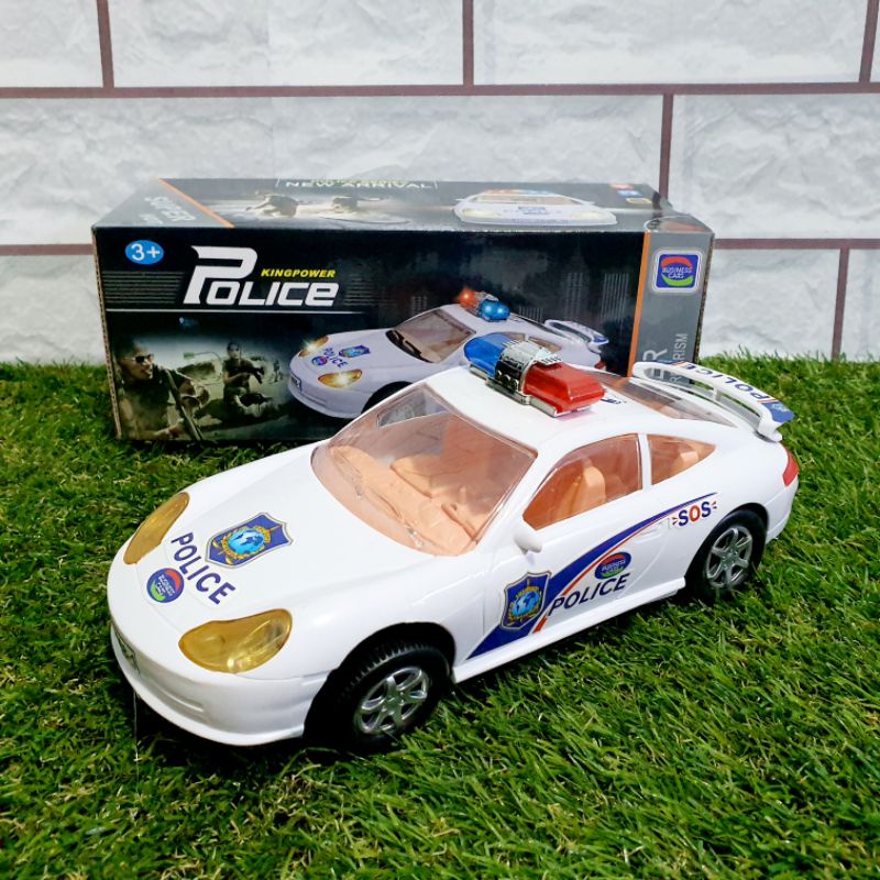 Jual mainan mobil polisi bump & go anak edukatif - mainan mobil police ...