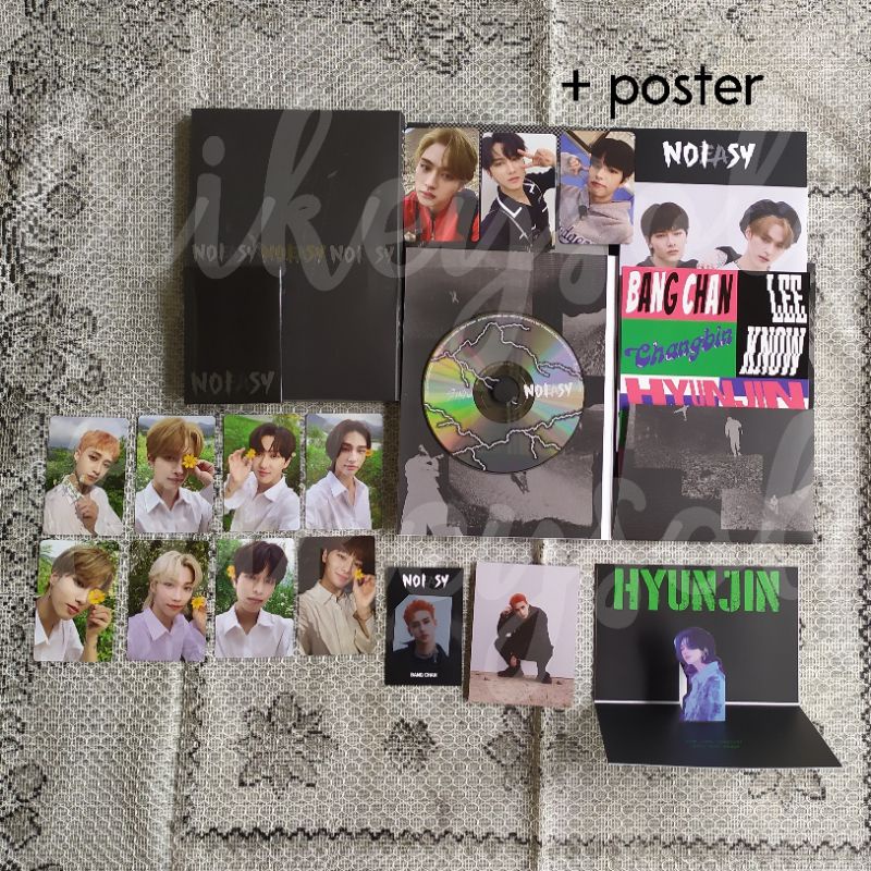 Jual [OFFICIAL] Album Fullset Unsealed Stray Kids SKZ [No Easy Limited ...