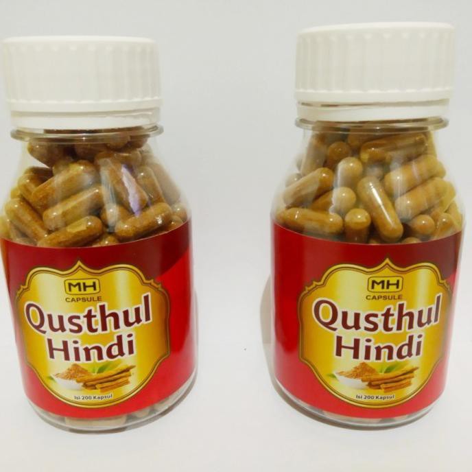 Jual Qusthul Hindi Qust Hindi Qist Al Hind Kemasan 200 Kapsul Qusthul ...