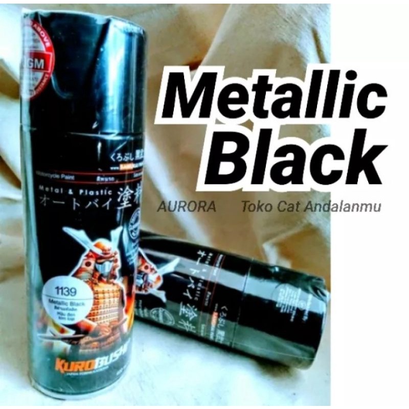 Jual Pilox Pylox 1139 Samurai Metallic Black Hitam Metalik Metalic Cat ...