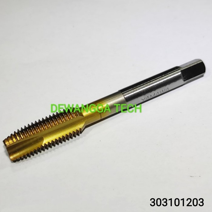 Jual YAMAWA M10x1.25 tap coating kuning M10 x 1.25 taping m10 baut mur kunci ring pas 14 motor ...