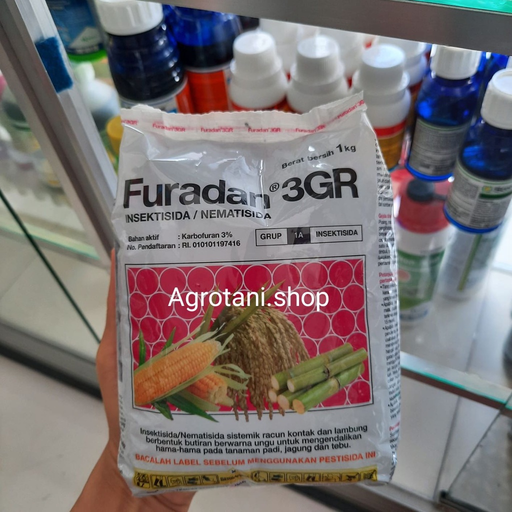 Jual Furadan 3GR 1KG( Kemasan Pabrik ) Insektisida Nematisida ...