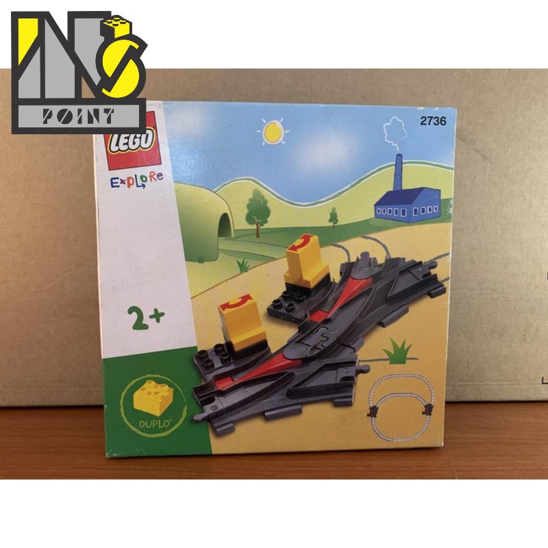 Jual LEGO 2736 - Duplo - Train Points | Shopee Indonesia