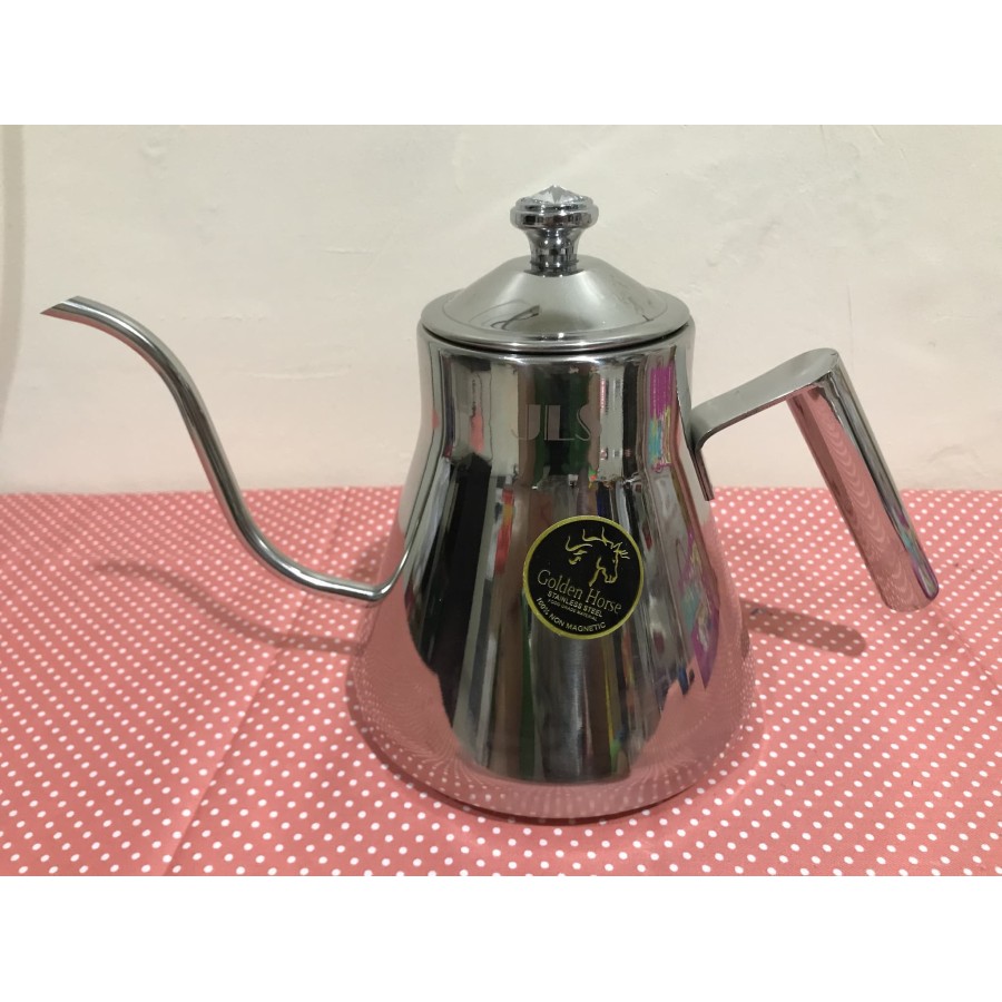Jual Gooseneck Kettle / Teapot, Teko Leher angsa + Ada saringannya di ...