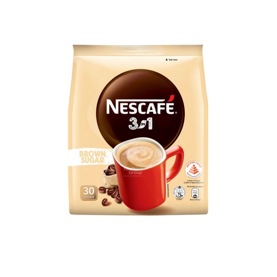 Jual Nescafe 3 in 1 Brown Sugar Singapore Coffee Kopi 3in1 Ready Stock ...