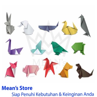 Jual Kertas Origami Kecil Sidu Isi 100 Lembar / Kertas Lipat Ukuran ...