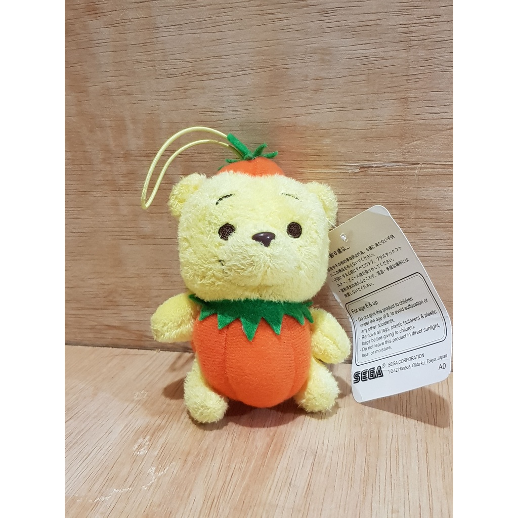 Jual Gantungan Boneka Winnie The Pooh Labu Brand Disney Sega Original ...