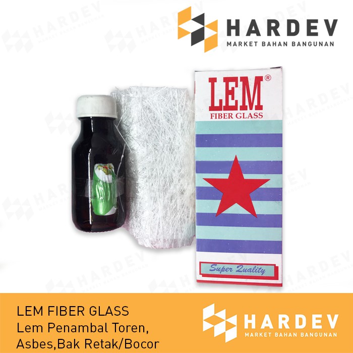 Jual Lem Fiber Glass Fiberglass RESIN Lem Plastik Bak Mandi Ember ...
