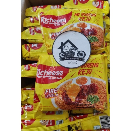 Jual MIE RICHEESE FIRE LEVEL 0 LEVEL 3 MI GORENG KEJU MIE KUAH RAMEN ...