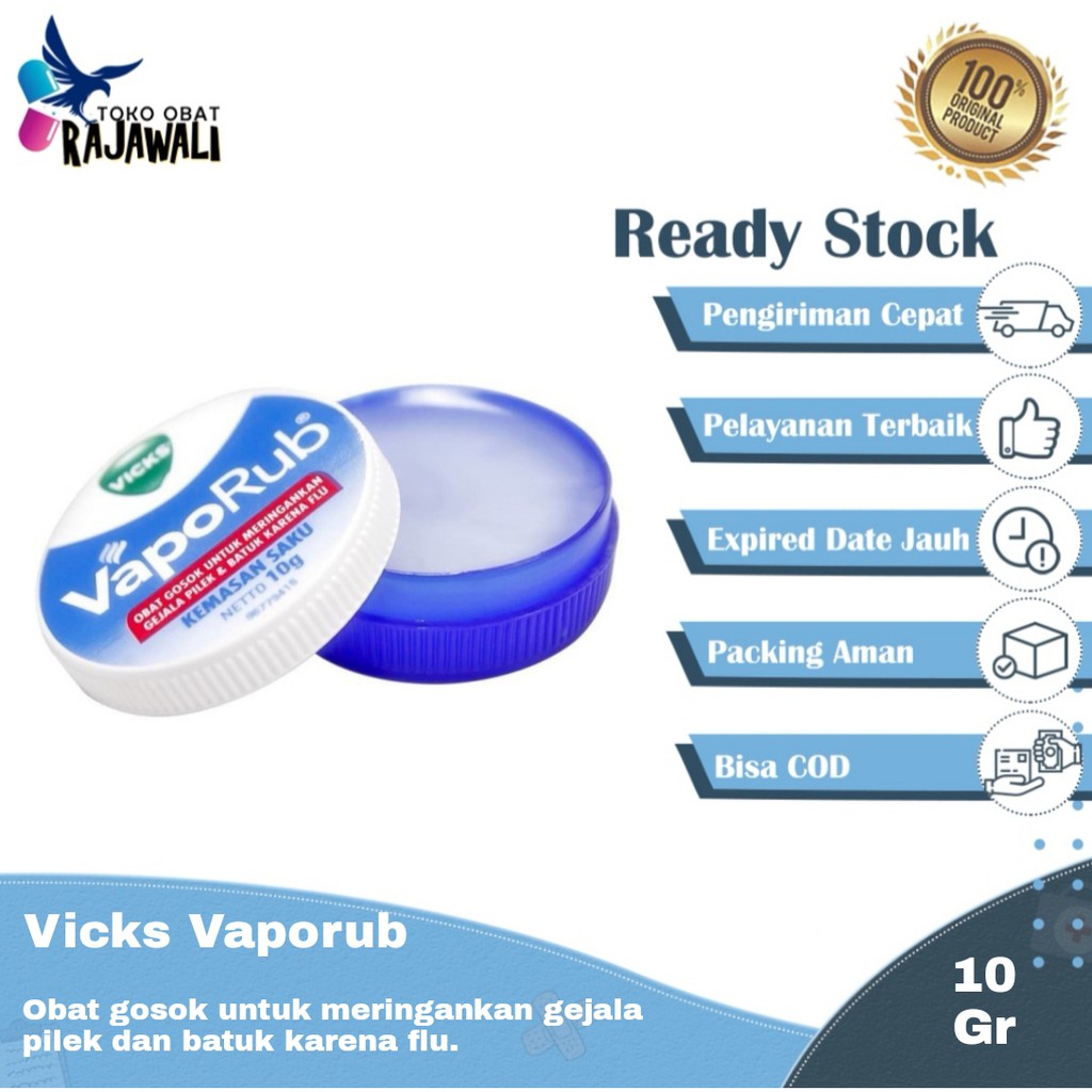 Jual Vicks vaporub 10gr obat gosok kemasan kecil | Shopee Indonesia