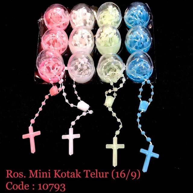Jual Rosario Mini Kotak Telur - Rosario Anak - Rosario Bayi - Souvenir ...
