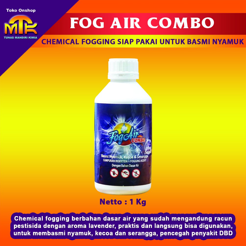Jual FOG AIR COMBO, Obat Fogging Langsung Pakai Pembasmi Nyamuk Dan Serangga Beraroma Lavender ...