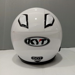 Jual HELM KYT KYOTO SOLID WHITE GLOSSY| HELM KYT HALF FACE HALFFACE ORI ...