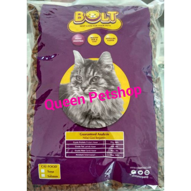 Bolt cat food 1kg - Makanan kucing Bolt 1kg - Bolt cat 1kg | Shopee ...