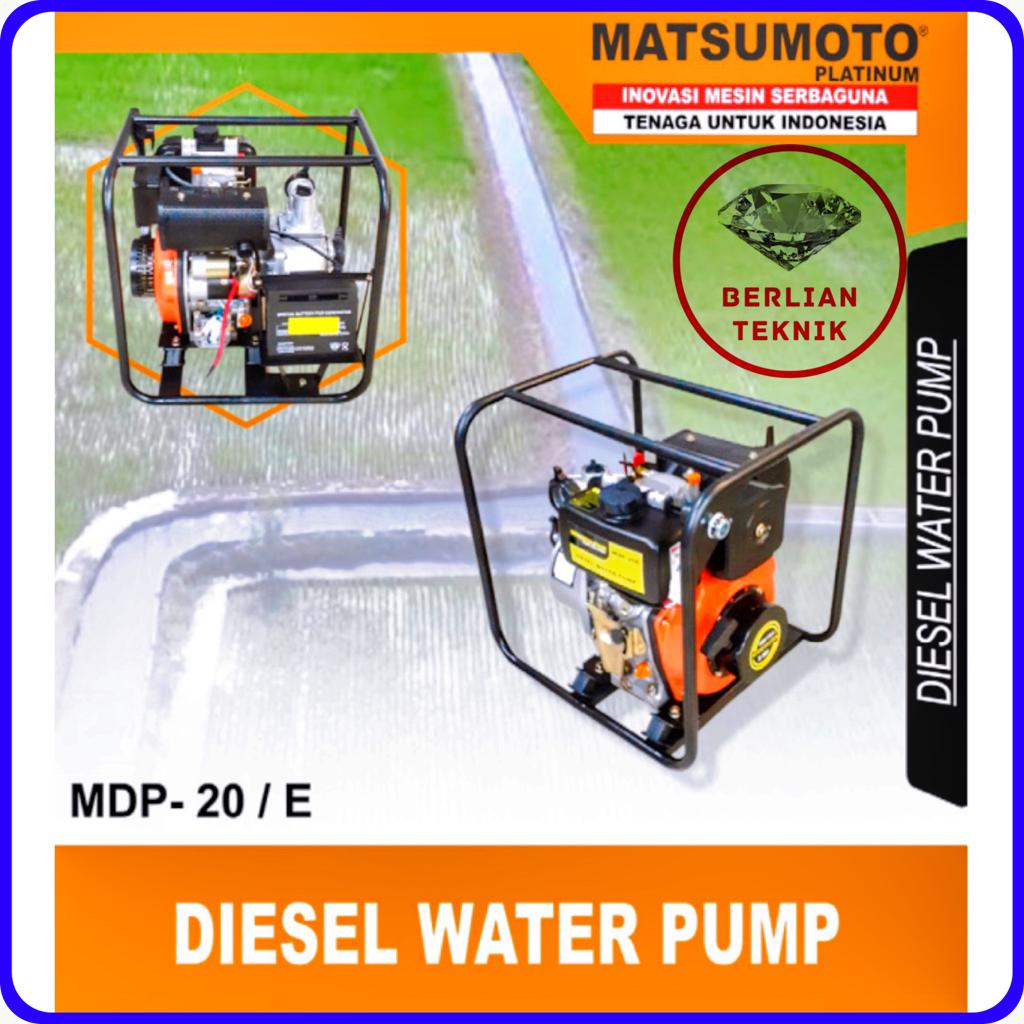 Jual Mesin Pompa Air Alkon Solar Diesel Water Pump Matsumoto MDP 20 / 2 ...