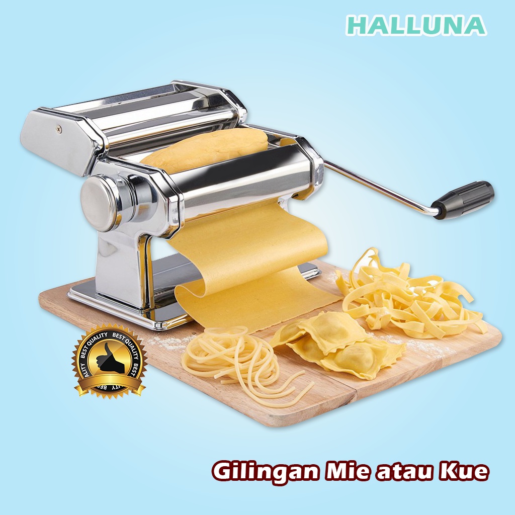 Jual Alat pembuat mie / pasta maker / gilingan mie atlas 150 stainless stell high quality ...