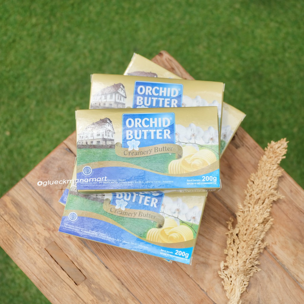 Jual Orchid Butter Unsalted 200gr | Shopee Indonesia
