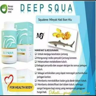 DEEP SQUA HNI HPAI ISI 100 SOFTGEL/ HALAL MART BEKASI UTARA/STOKIS ...