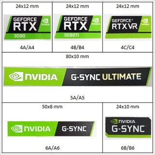Jual Stiker Sticker Nvidia RTX GTX G-SYNC Original Indonesia|Shopee ...