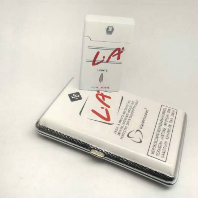 Jual PAKET HEMAAT!!paket kotak rokok+korek merk rokok LA MERAH | Shopee ...