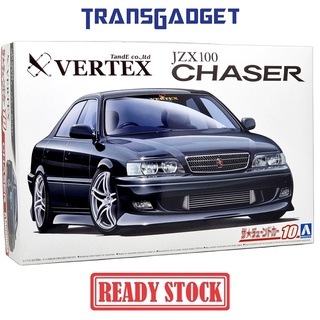 Jual AOSHIMA Plamo 10 VERTEX JZX100 Toyota Chaser Tourer V 98 1/24 Scale Plastic Model Car - The ...