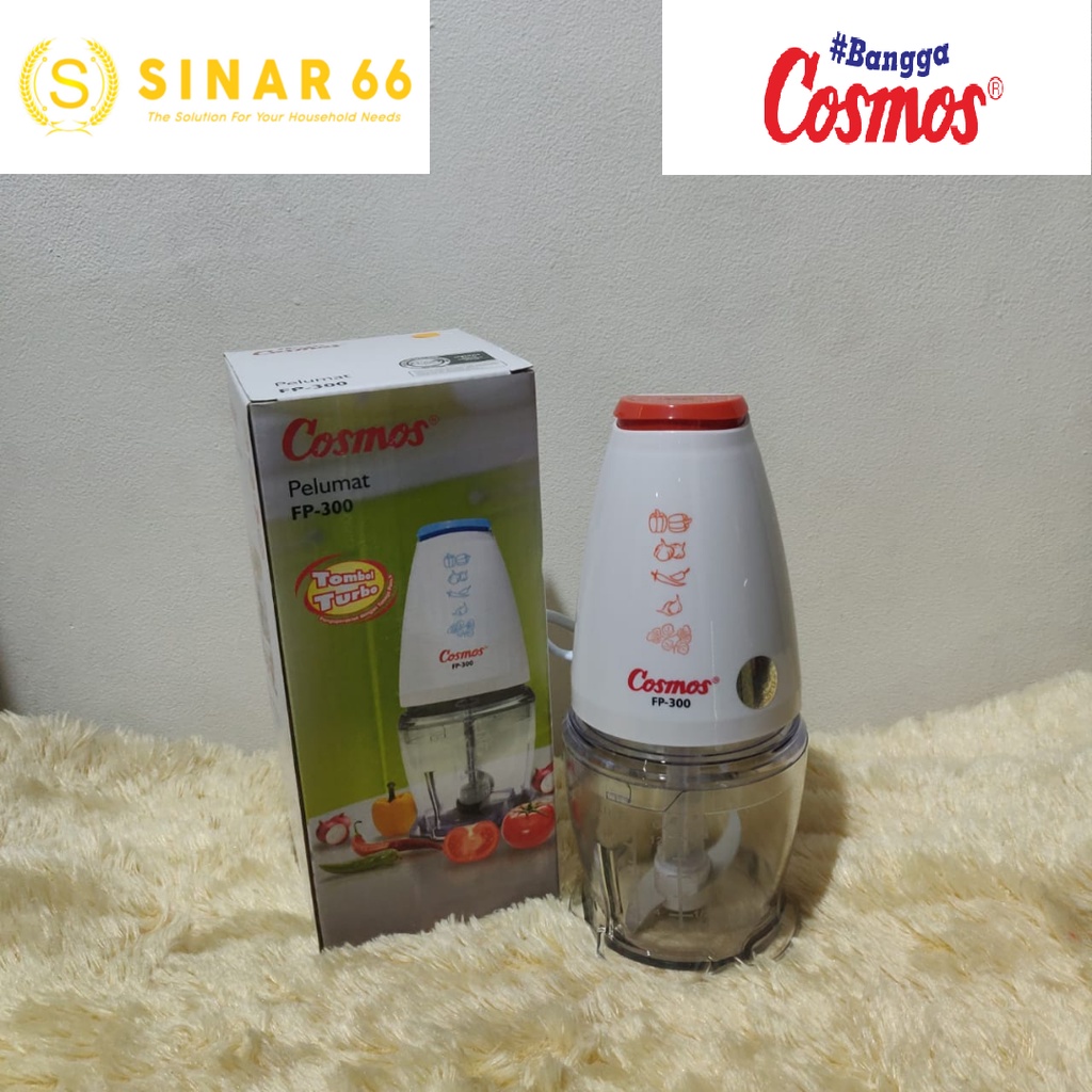 Jual COSMOS MINI FOOD PROCESSOR CHOPPER 300 ML FP-300 FP300 Indonesia ...