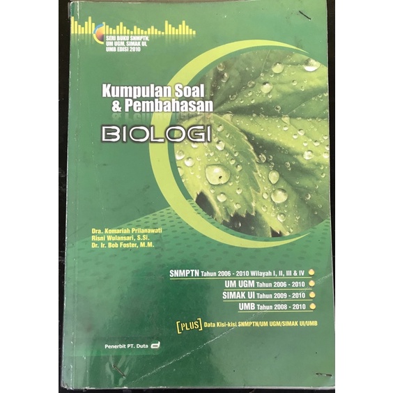 Jual Buku Kumpulan Soal dan Pembahasan Biologi SBMPTN | Shopee Indonesia Jual Buku Kumpulan Soal dan Pembahasan Biologi SBMPTN | Shopee Indonesia