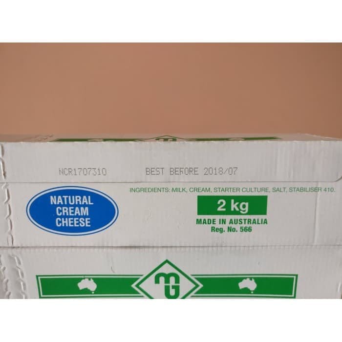 Jual Cream Cheese / Krim keju Murray Goulburn 2KG asli Australia ...