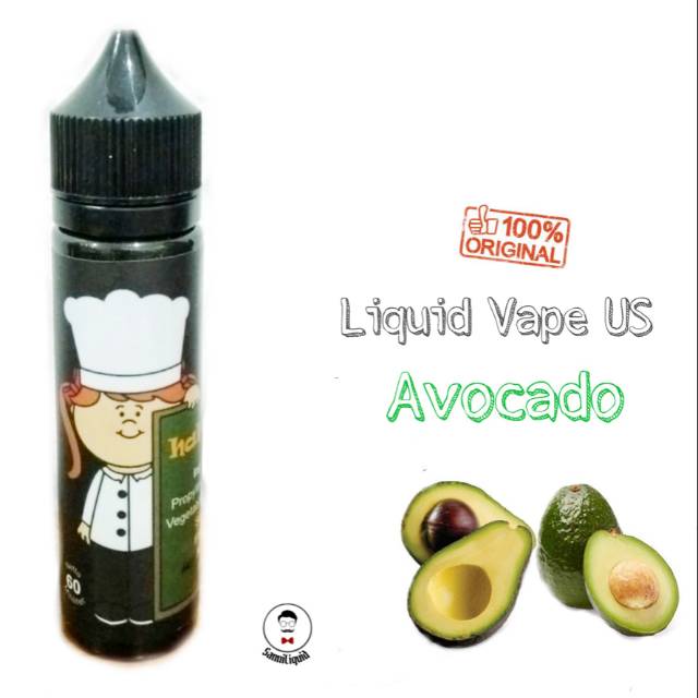 Jual Liquid Vape US by Hahaues Avocado 0MG - 6MG US liquid vapor murah ...