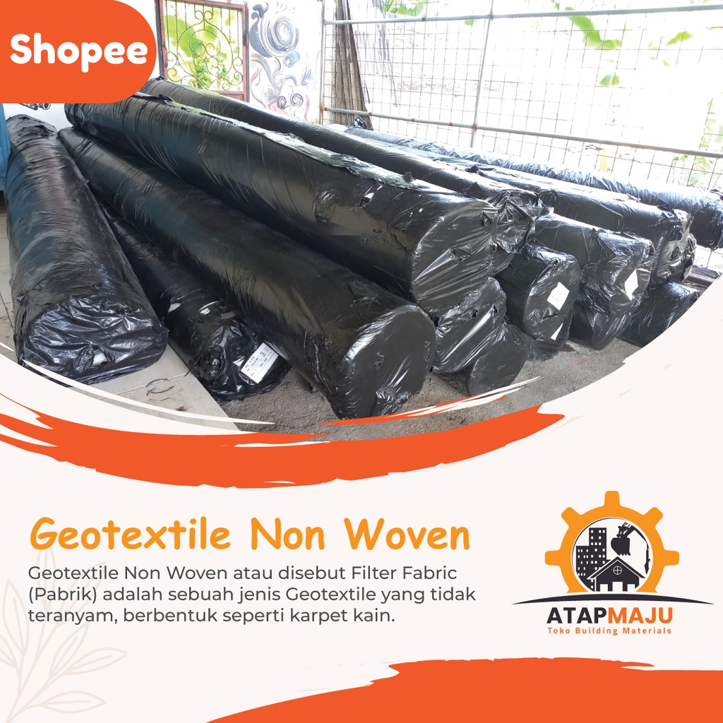 Jual Geotextile Non Woven 150 gr - 4m x 100m | Shopee Indonesia