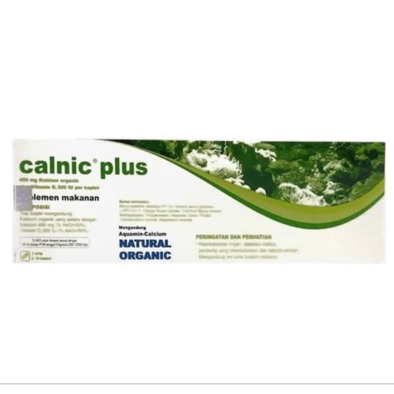 Jual Calnic Plus Tablet Box | Shopee Indonesia
