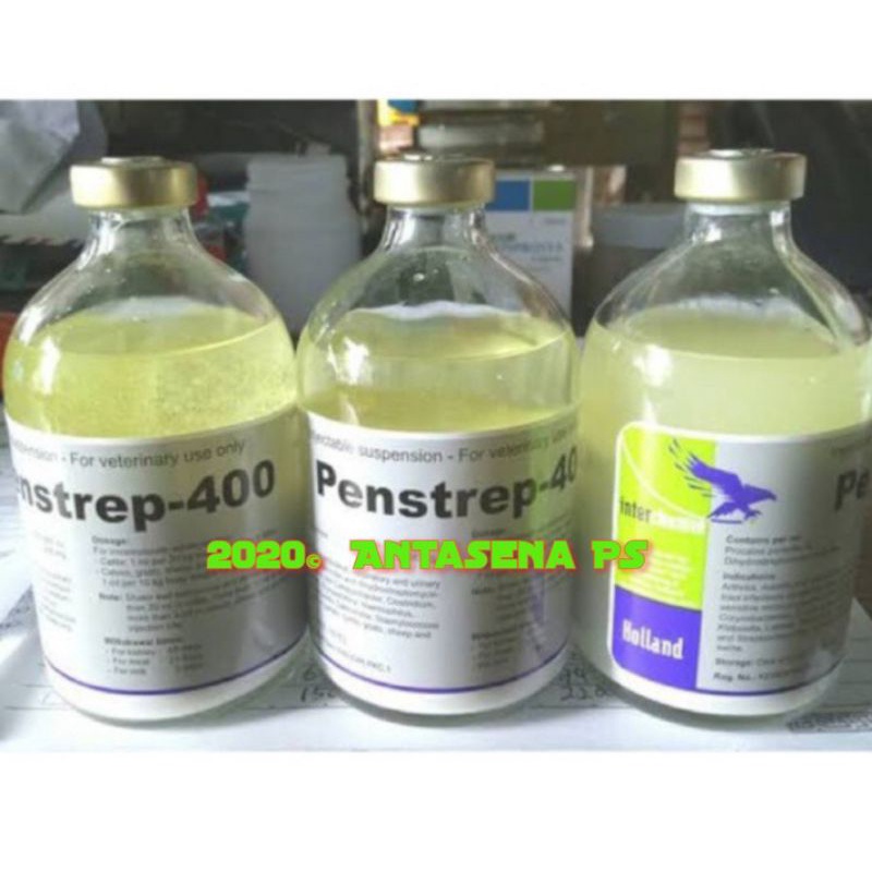 Jual Penstrep-400 (ternak lesu , infeksi saluran pernapasan dan saluran kencing) | Shopee Indonesia