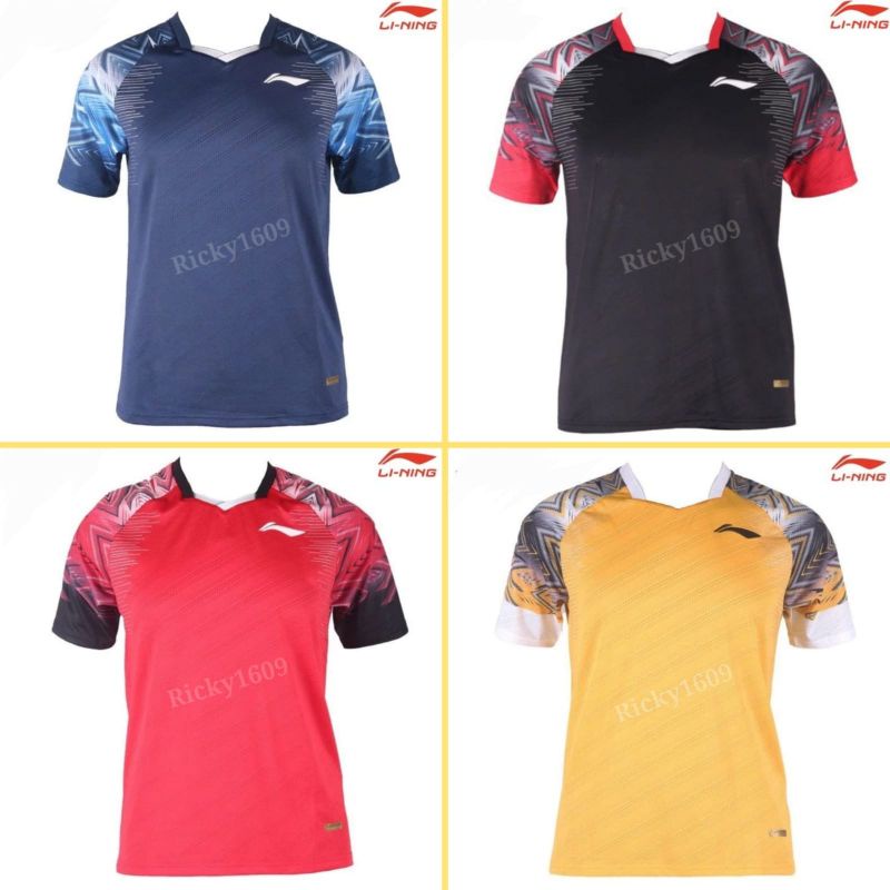Jual BAJU BADMINTON LINING ATSS995 - TURBO DRI - AIR DRY TECHNOLOGY ...