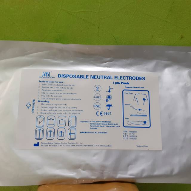 Jual Neutral Pad Esu Monopolar | Shopee Indonesia