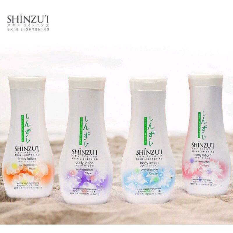 Jual Shinzui Skin Lightening Body Lotion 100ml / 210ml Indonesia|Shopee ...
