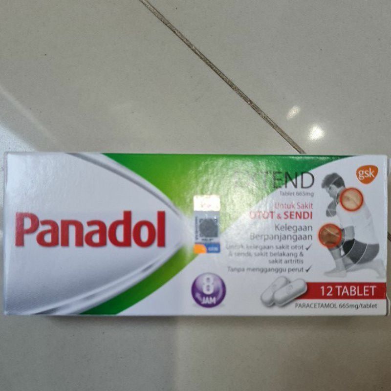 Jual panadol extend nyeri otot dan sendi 1pak 12 tablet Malaysia import ...