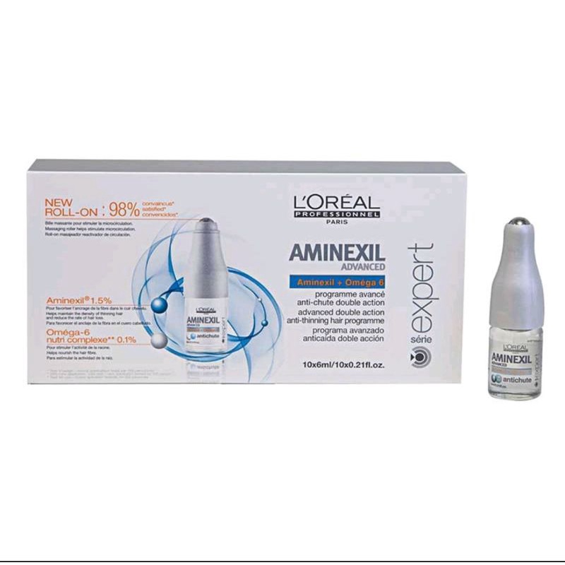 Jual LOREAL AMINEXIL SERUM PENUMBUH RAMBUT BOTAK 10 AMPUL bandung | Shopee Indonesia