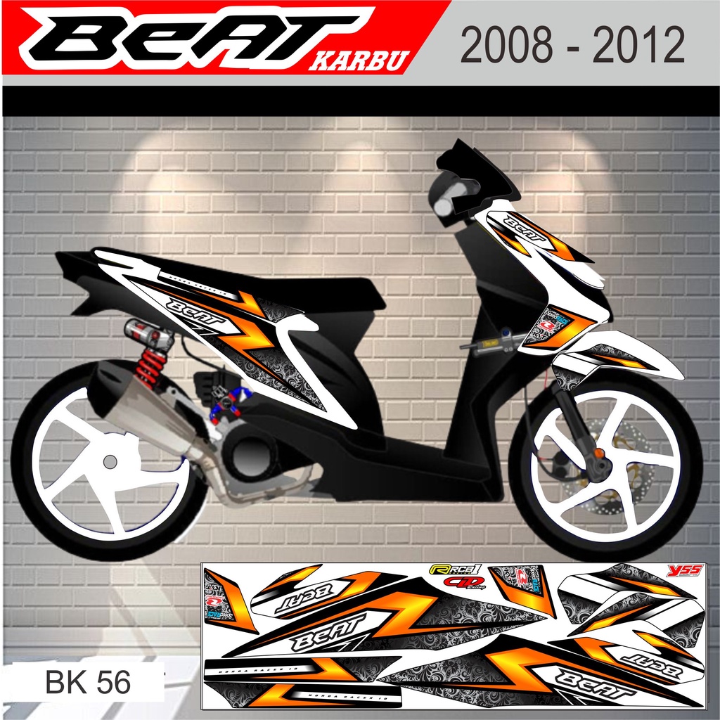 Jual STRIPING LIST HONDA BEAT KARBU RACING SANGAT COCOK UNTUK MENAMBAH ...