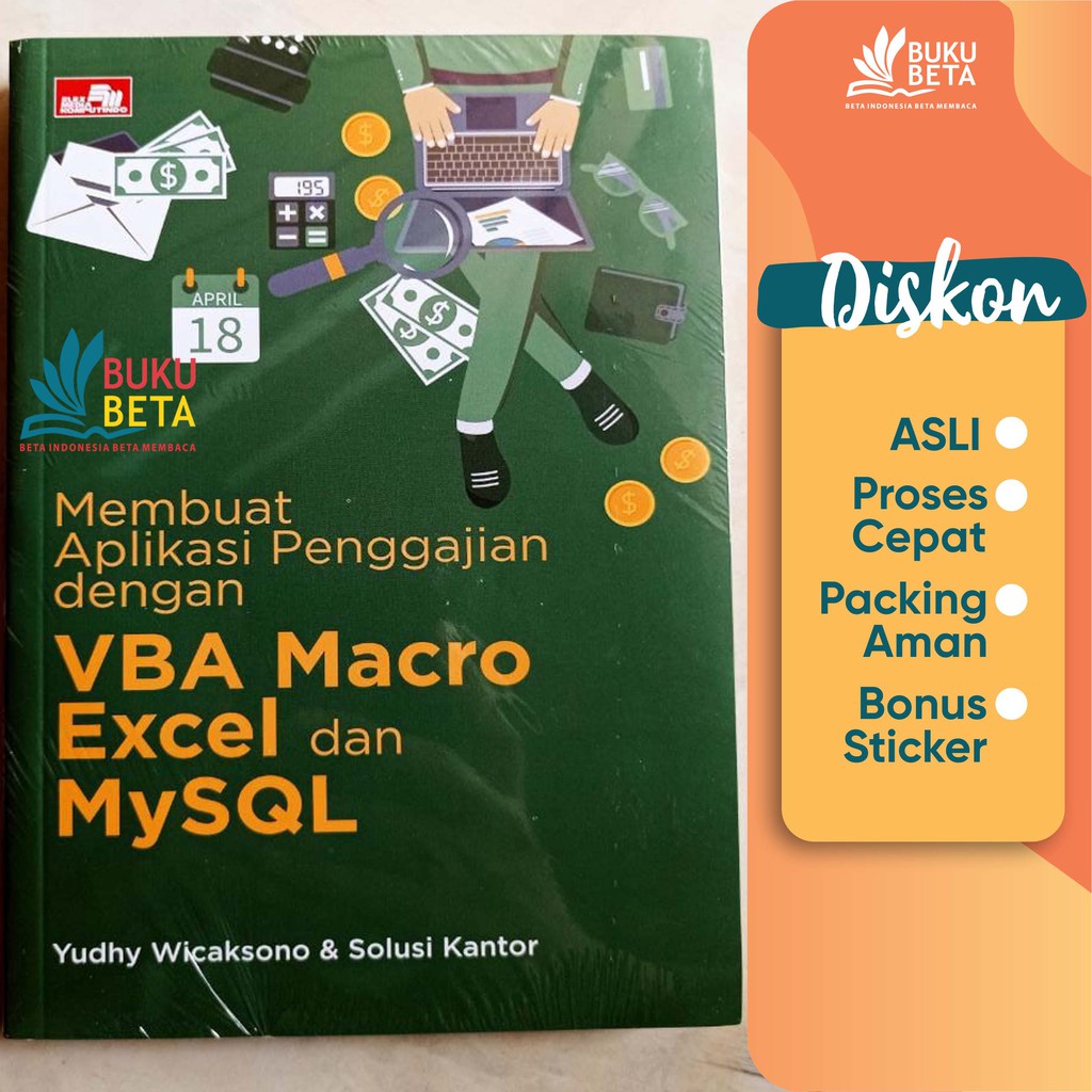 Jual Membuat Aplikasi Penggajian dengan VBA Macro Excel dan MySQL - Yudhy Wicaksono | Shopee ...