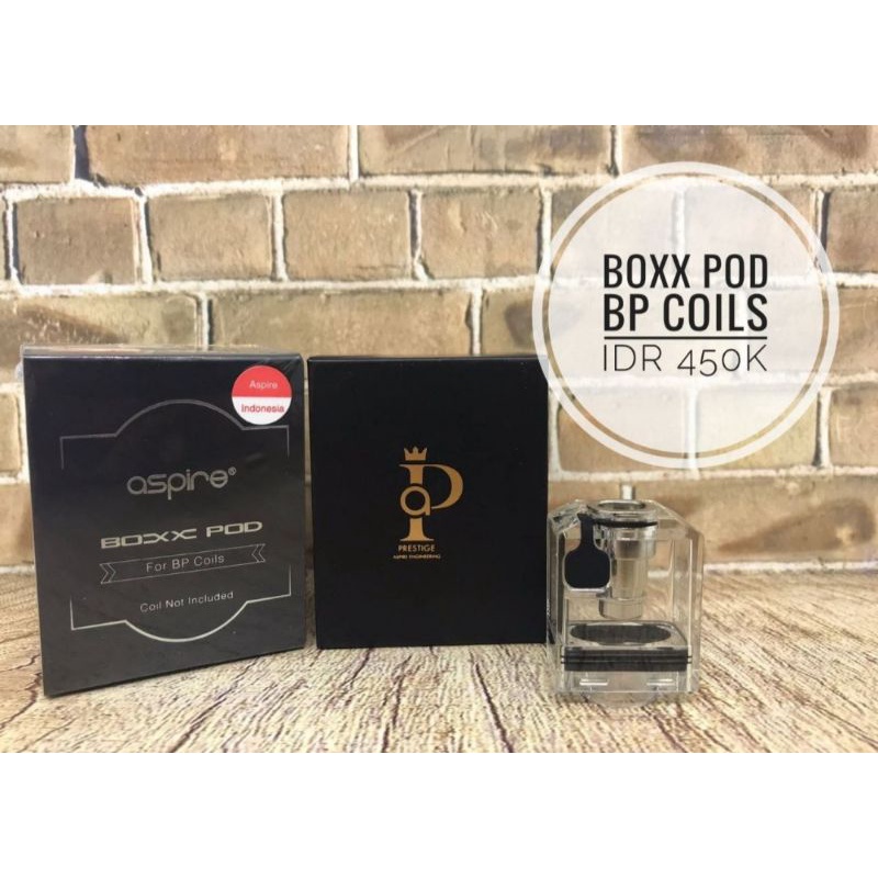 Jual Boxx Pod for BP Coils by Aspire | Shopee Indonesia