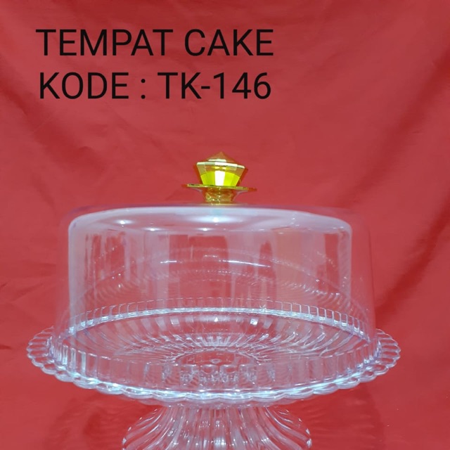 Jual Tempat cake acrylic sunkist + tutup ( TK146N ) | Shopee Indonesia