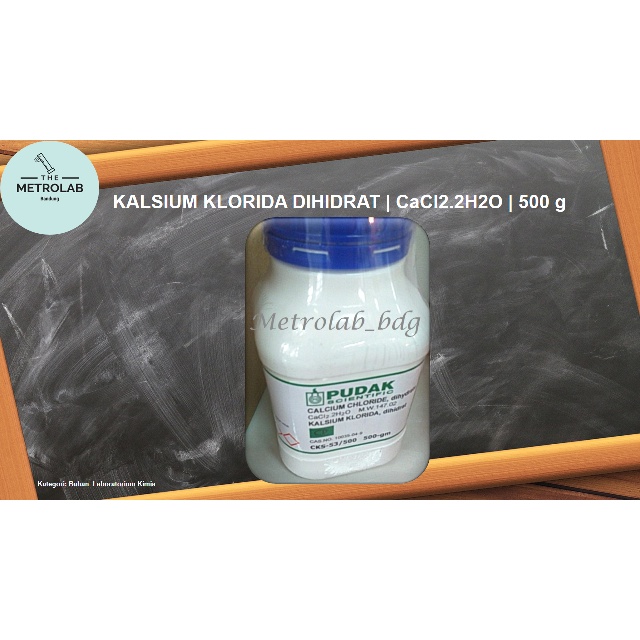 Jual Kalsium Klorida Dihidrat | Calcium Chloride Dihydrate | CaCl2.2H2O ...