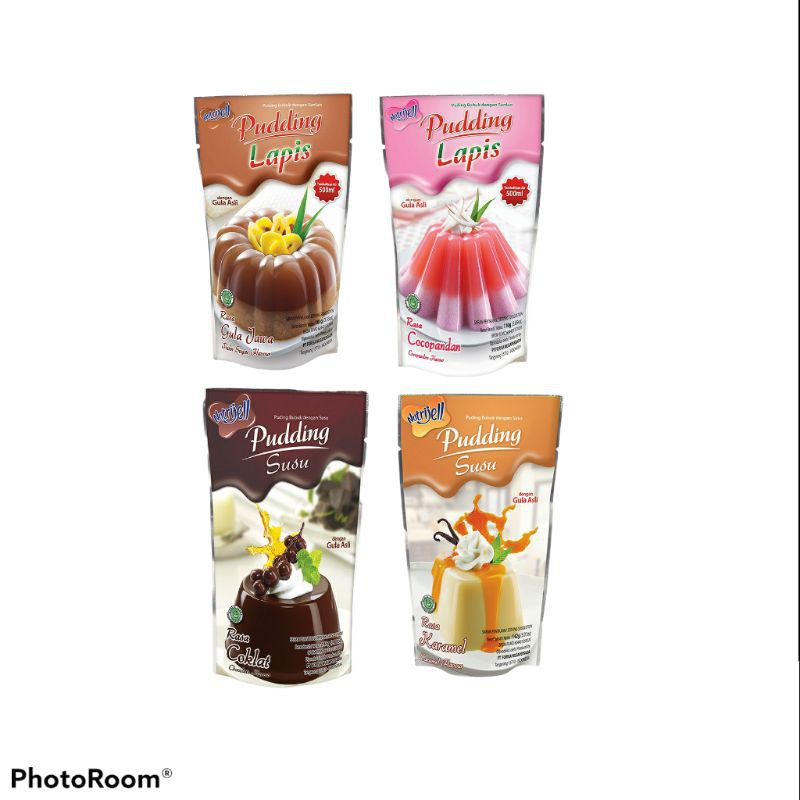 Jual NUTRIJELL PUDDING SUSU PUDING NUTRIJEL COKLAT COCOPANDAN GULA JAWA ...