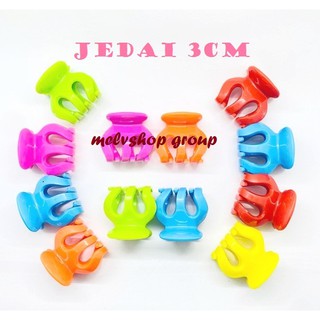 Jual JEDAI 3CM JEPIT RAMBUT / JEDAI KECIL / JEPITAN RAMBUT MINI / JEPIT ...