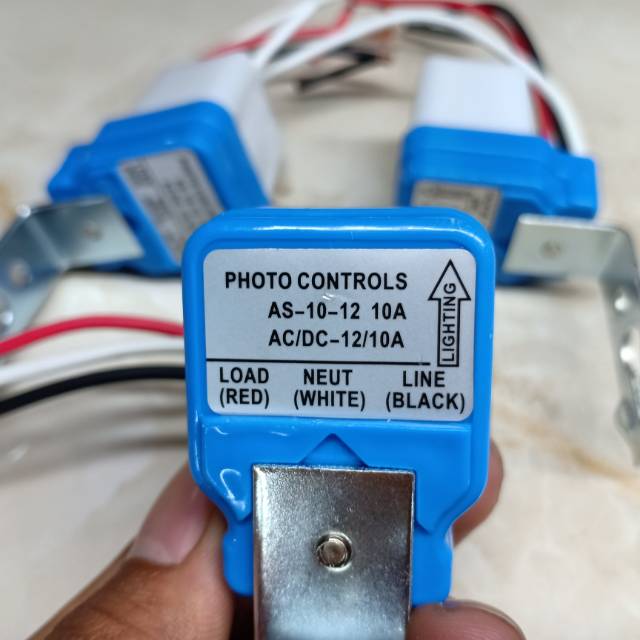 Jual Sensor Cahaya Photo Foto Cell 10A Electric Lighting Control ...