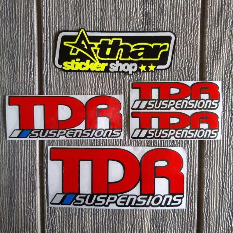 Jual STICKER TDR SUSPENSIONS CUTTING STICKER CUTTING MOTOR CUTTING ...