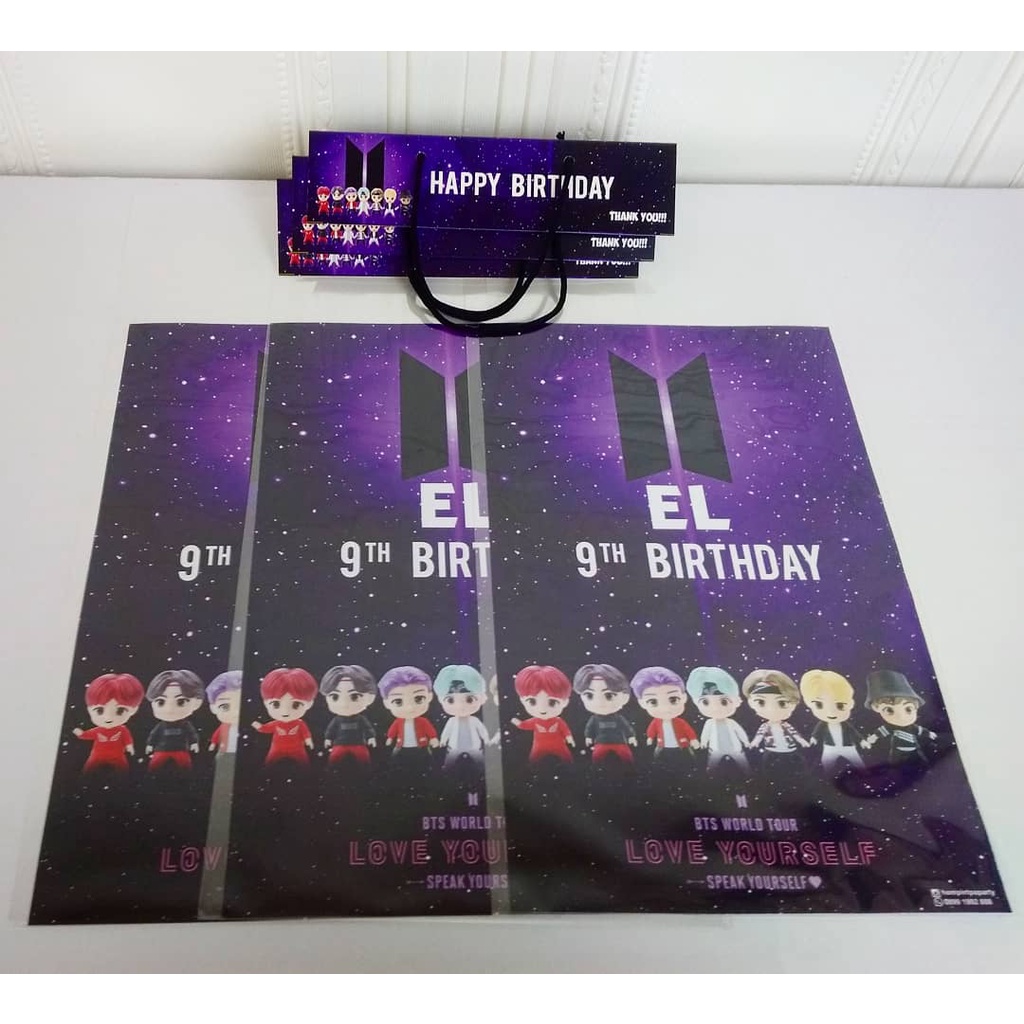 Jual plastik snack bts / kantong snack bts / plastik snack custom bts / kantong snack custom bts ...