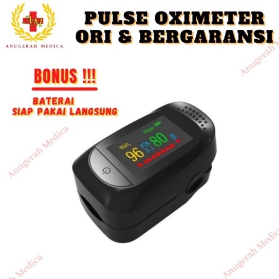 Jual Pulse Oximeter A2 Black Edition Pulse Oxymeter Oksimetri Alat ...