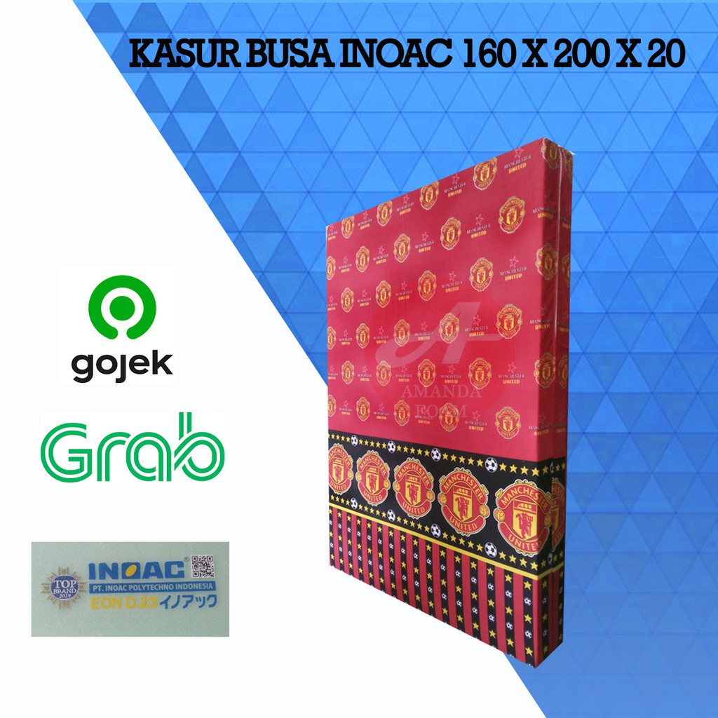 Jual Kasur busa Inoac D23 No 2 ukuran 160 x 200 x 20cm Indonesia|Shopee ...