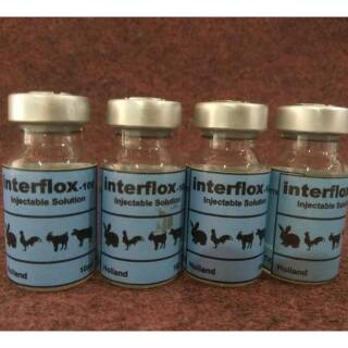 Jual Interflox Obat Flu Kelinci / Hewan (Oral & Injeksi) | Shopee Indonesia
